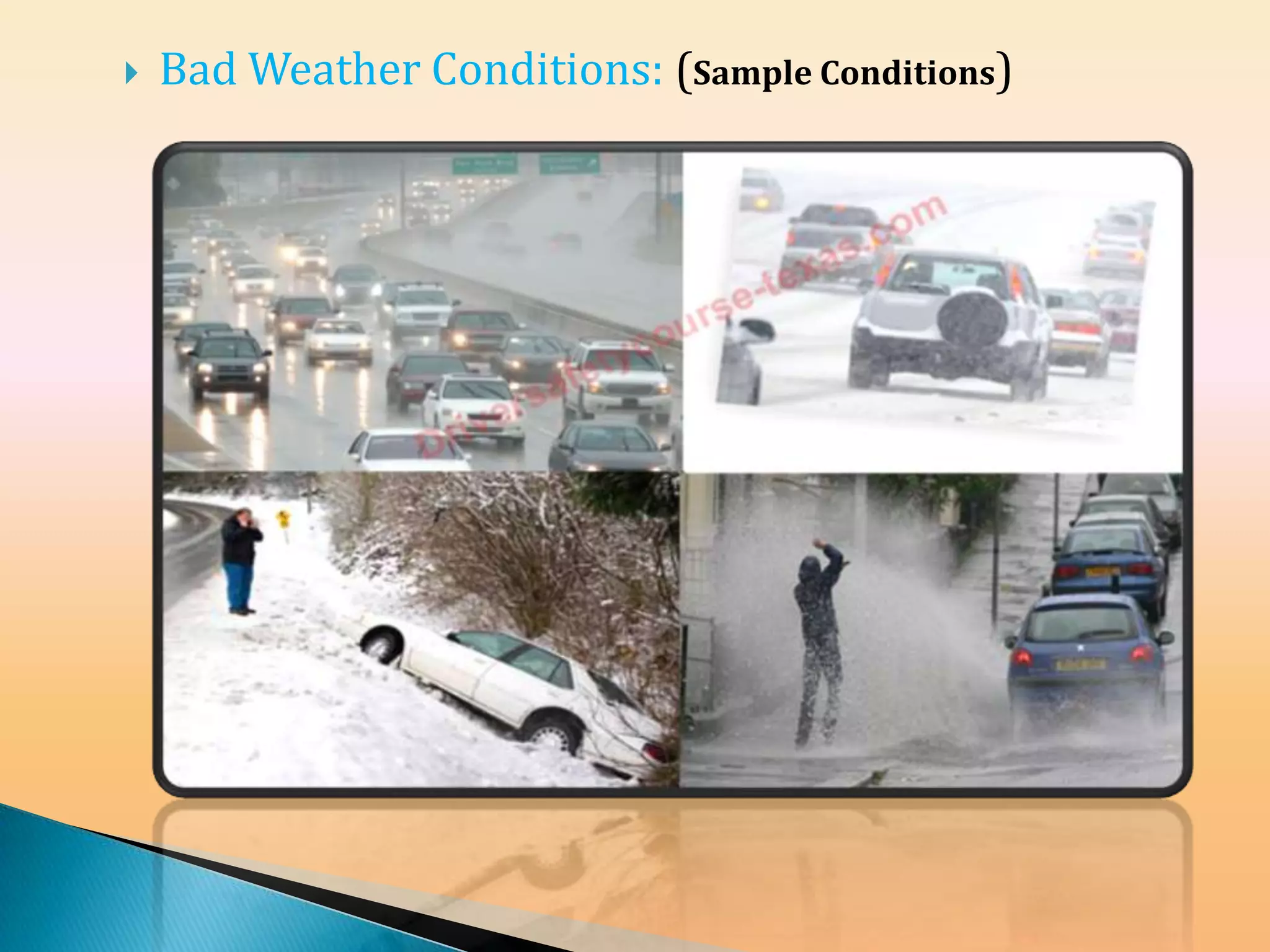 Some Reasons Why Road Accidents Happen - Driver Safety Material | PPTX