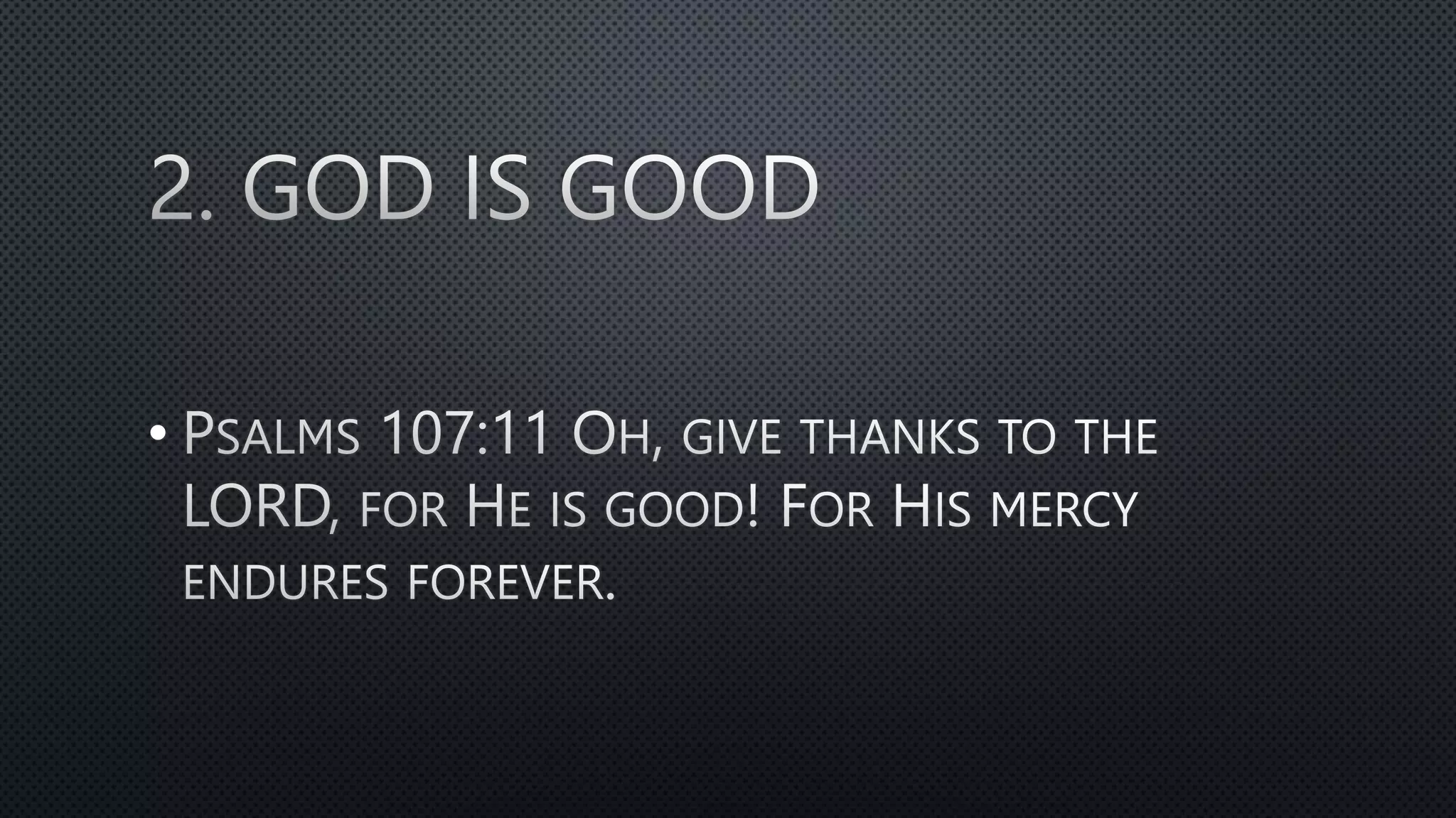 Reasons why we should trust God.pptx