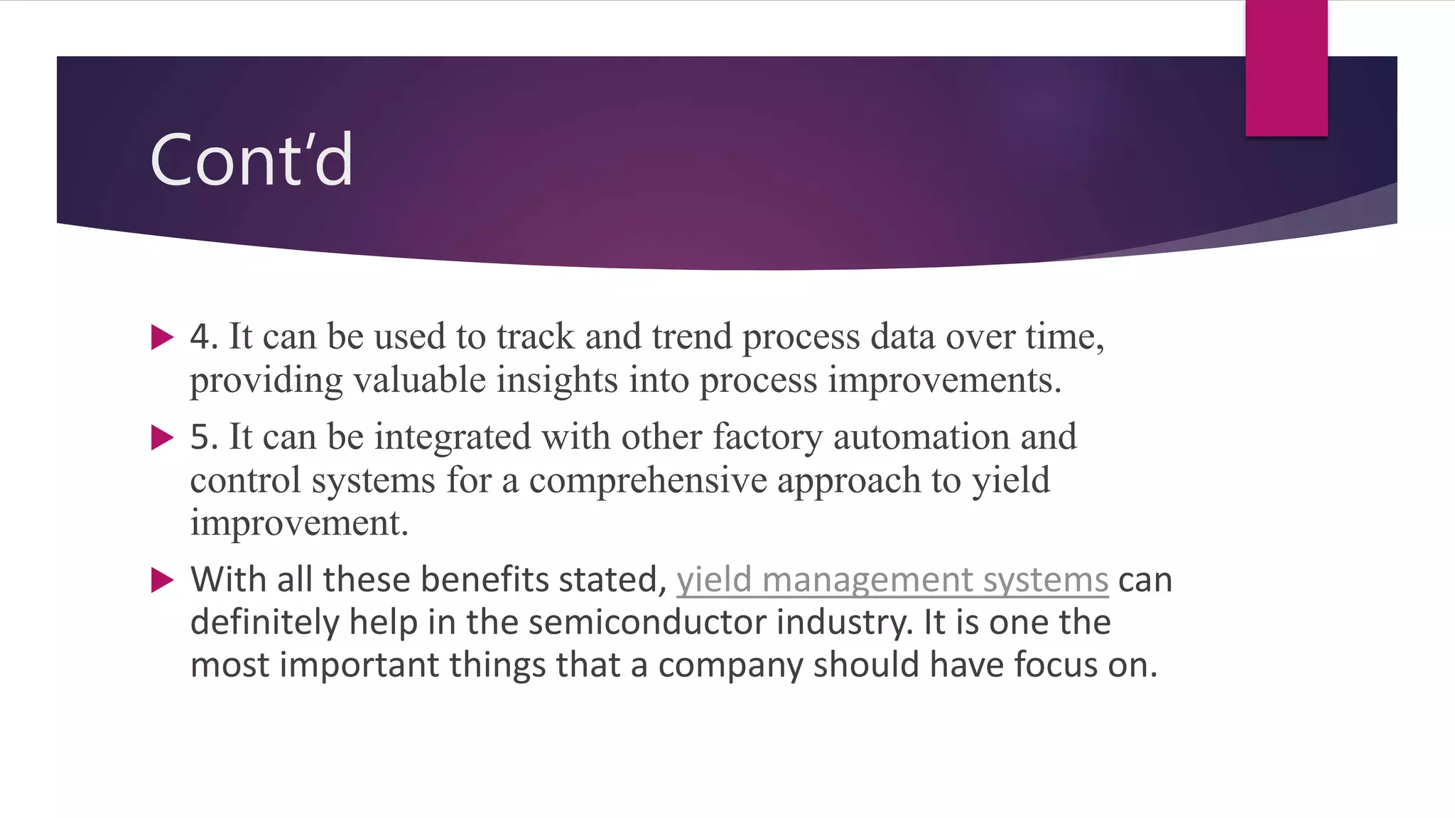 Reasons Why Yield Improvement Tools are Important in the Semiconductor ...