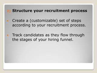 Reasons why you can’t resist recruiterbox! | PPT