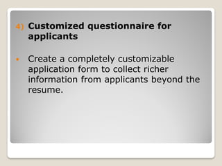 Reasons why you can’t resist recruiterbox! | PPT