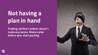 Reasons why your brand not doing good on social media | PPTX