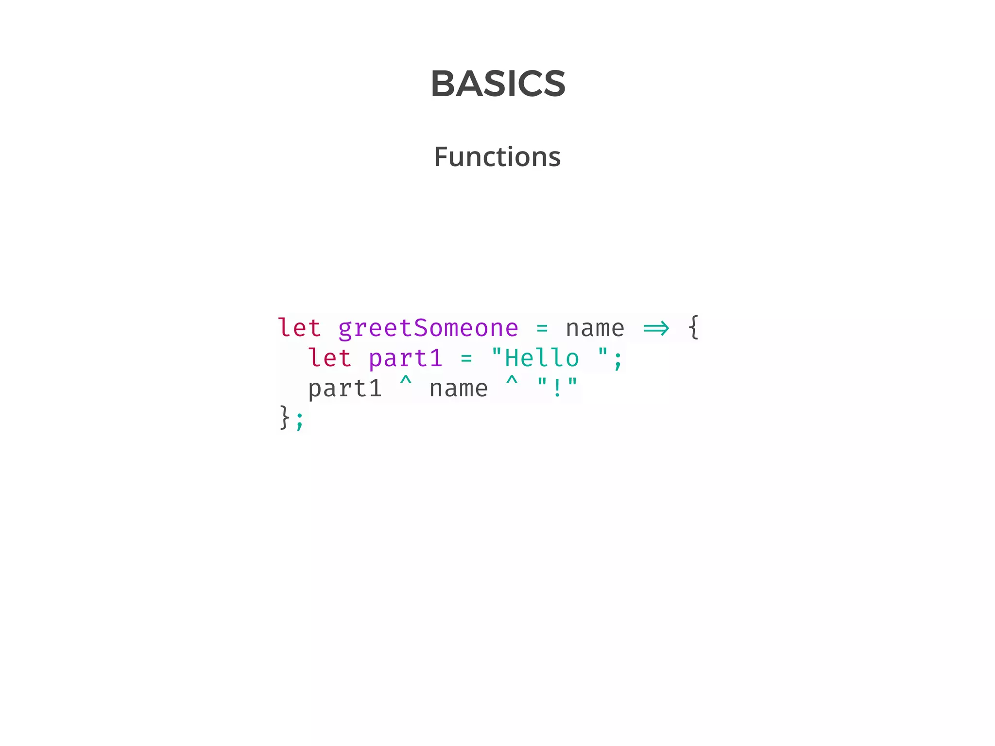 Reason - introduction to language and its ecosystem | Łukasz ...