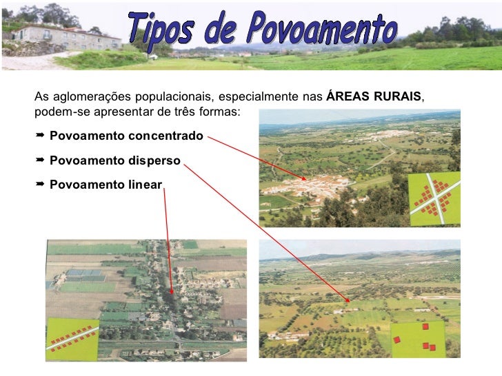 ÁREAS RURAIS E ÁREAS URBANAS 1ª PARTE