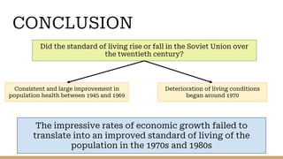 Reassessing the Standard of Living in the Soviet Union.pptx