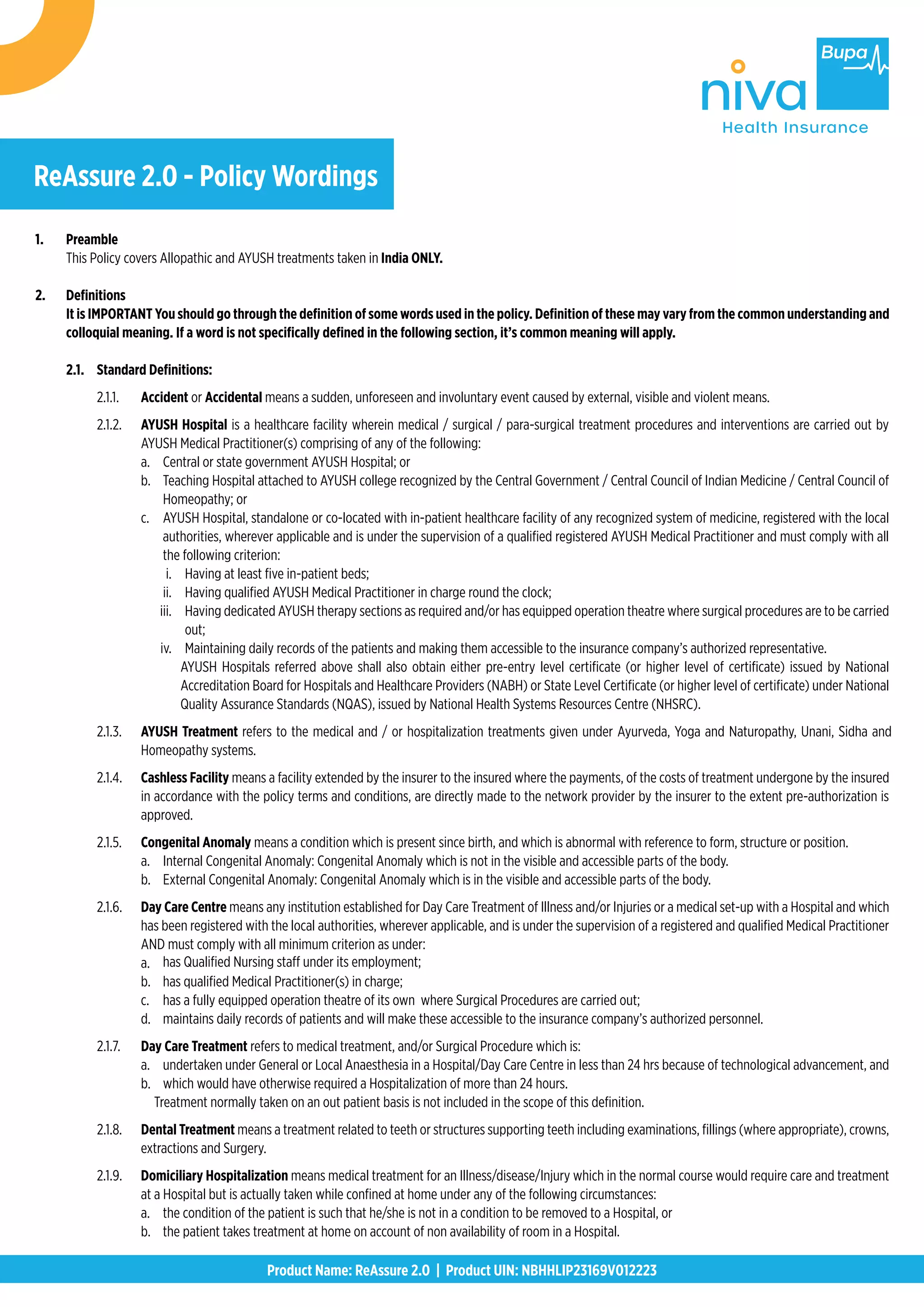 ReAssure 2.0 - Policy Wording.pdf