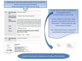 Reaxys Chemistry database | PPTX | Chemistry | Science
