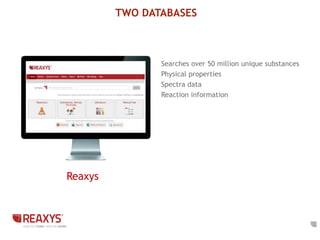 Reaxys medicinal chemistry oct2014 | PPTX | Pharmaceutical Industry ...