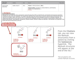 Finding Substances and their Properties in Reaxys | PPT