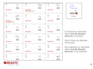 Finding Substances and their Properties in Reaxys | PPT