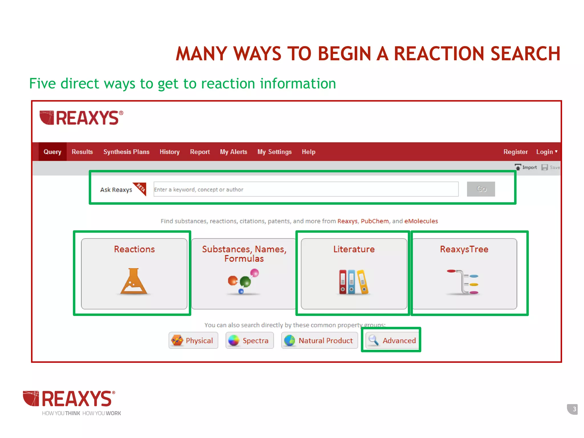 Reaxys reactions june2014