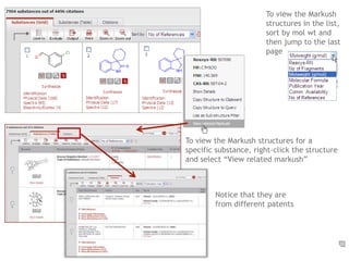 Reaxys Search Strategies | PPTX