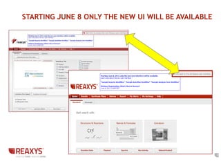 Reaxys Search Strategies | PPTX