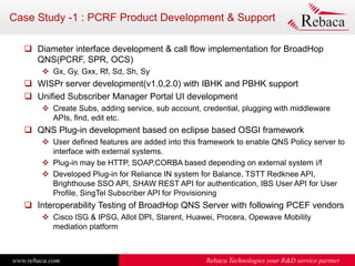 Rebaca DPI and PCRF Expertie Overview | PDF