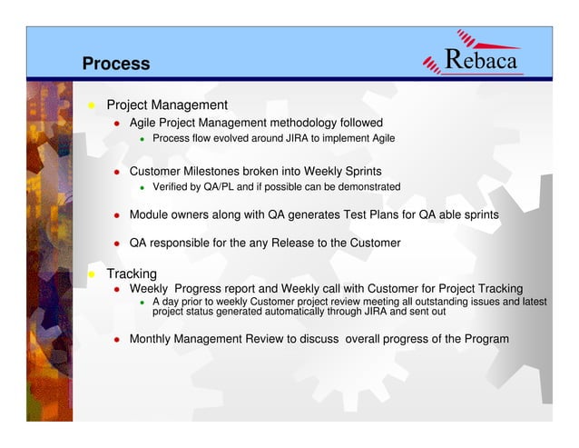 Rebaca Technologies Corporate Overview | PDF