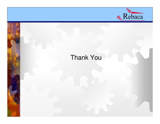 Rebaca Technologies Corporate Overview | PPT