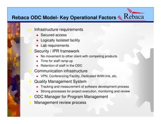 Rebaca Technologies Corporate Overview | PPT