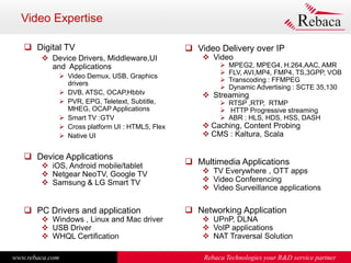 Rebaca technologies corporate overview | PDF