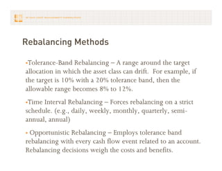 Rebalancing | PDF | Stocks and Bonds | Personal Investing