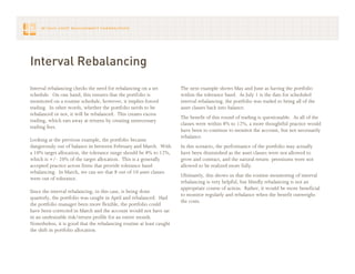 Rebalancing | PDF | Stocks and Bonds | Personal Investing