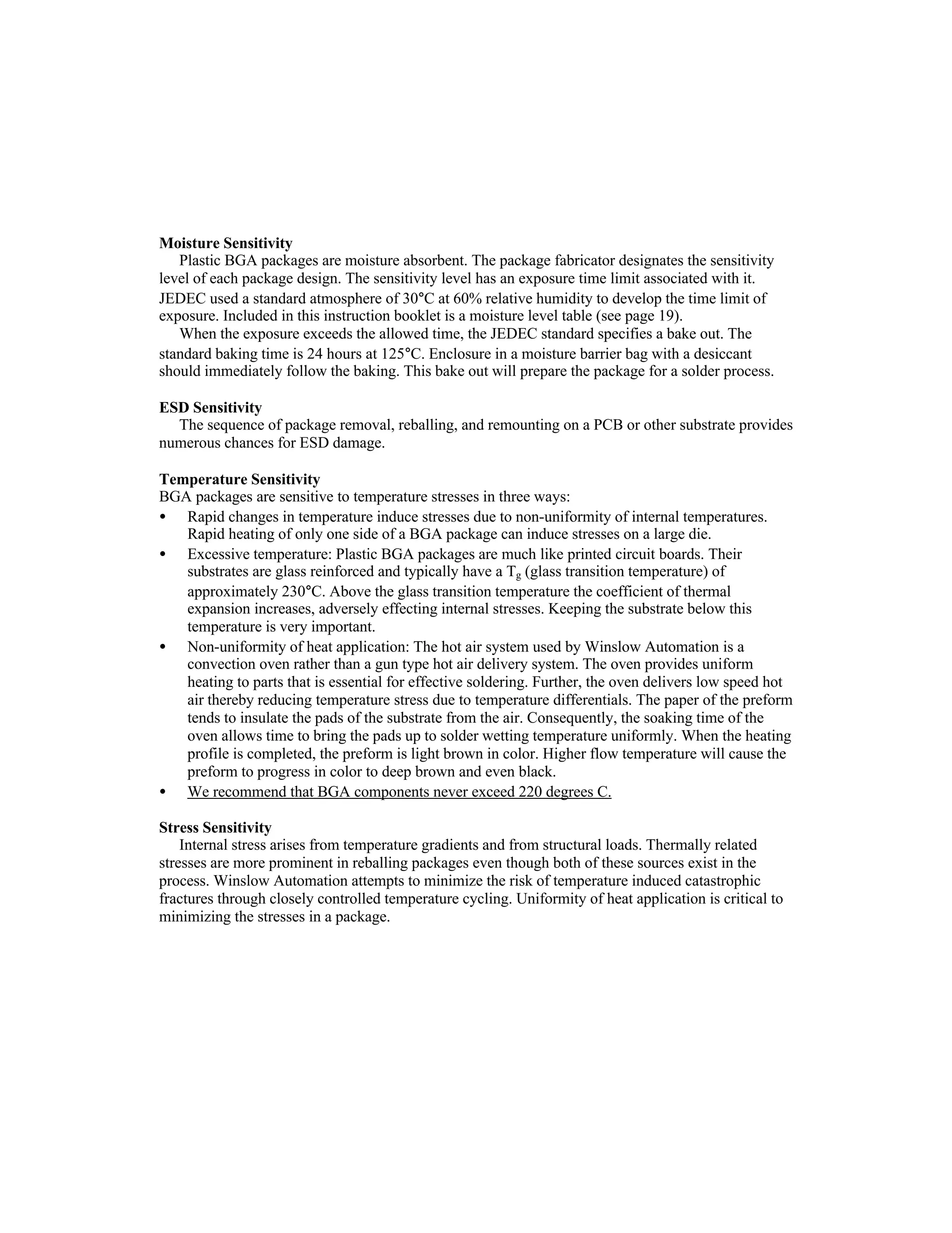 Reballing instruction manual | PDF