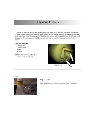 Reballing instruction manual | PDF