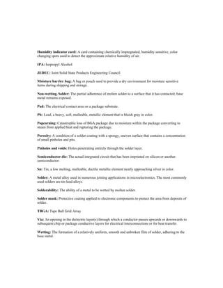 Reballing instruction manual | PDF