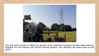 transmission line installation | PPTX