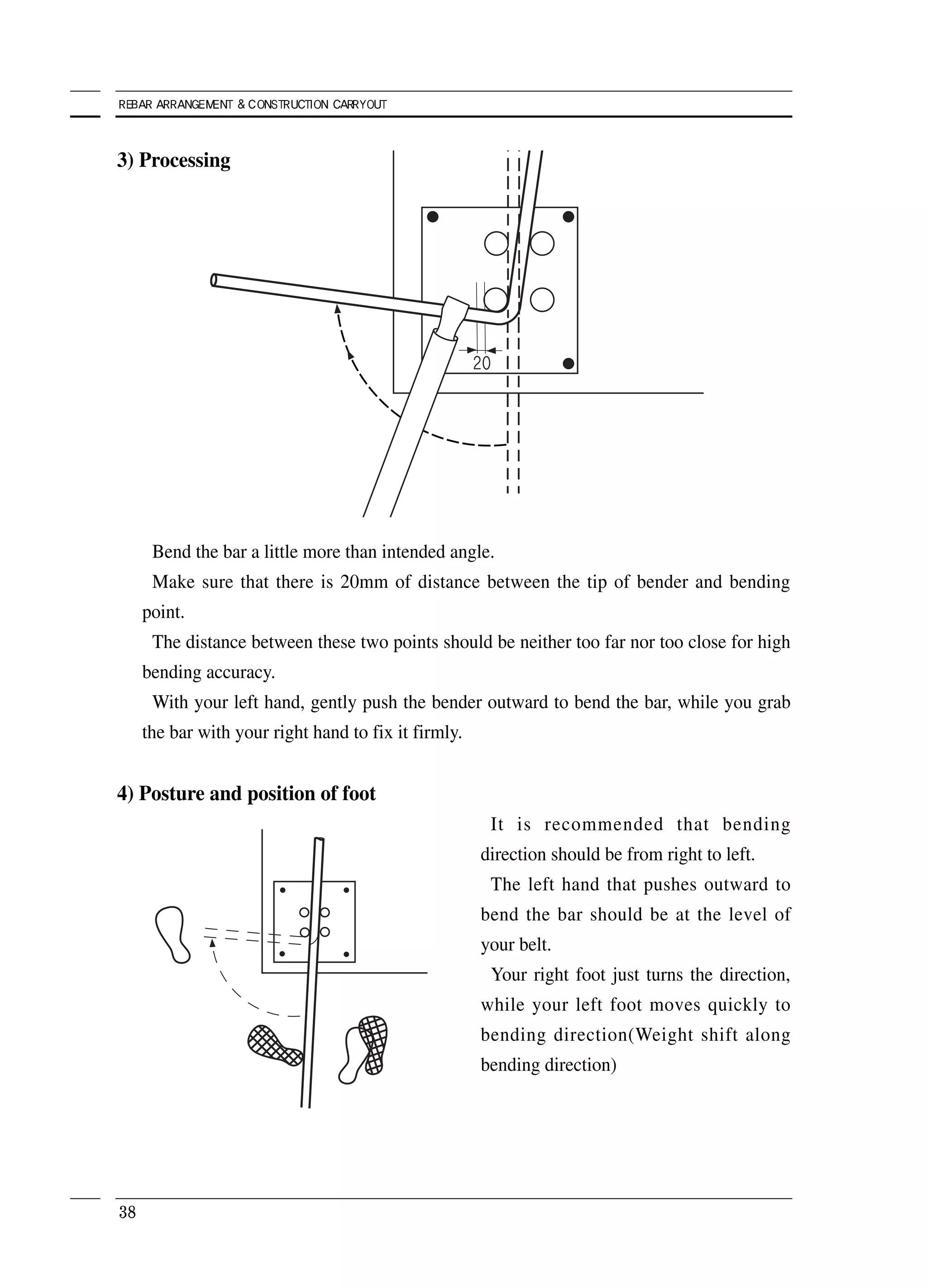 Rebar arrangement and construction carryout | PDF
