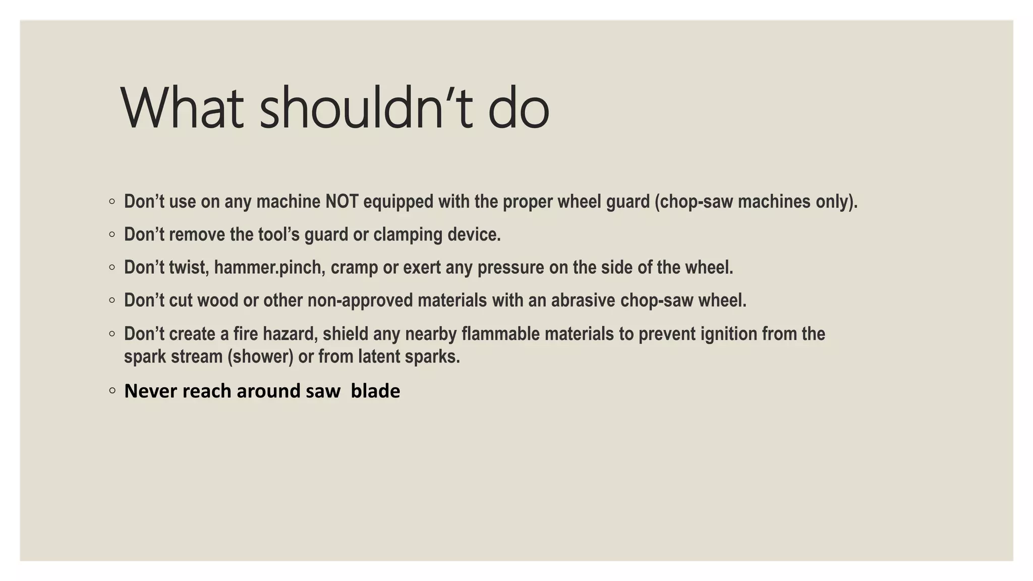 Rebar cutting hazards | PPTX