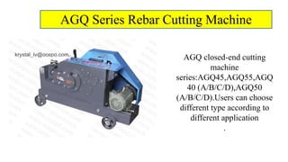 Rebar cutting machine/Rebar Cutter | PPT