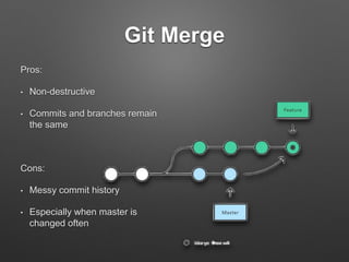 Git Rebase - An alternative to merge | PPTX