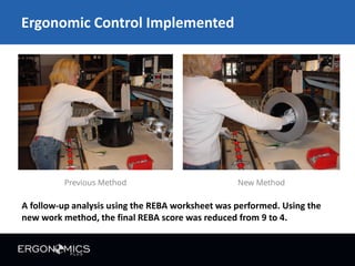 REBA - Rapid Entire Body Assessment | PDF