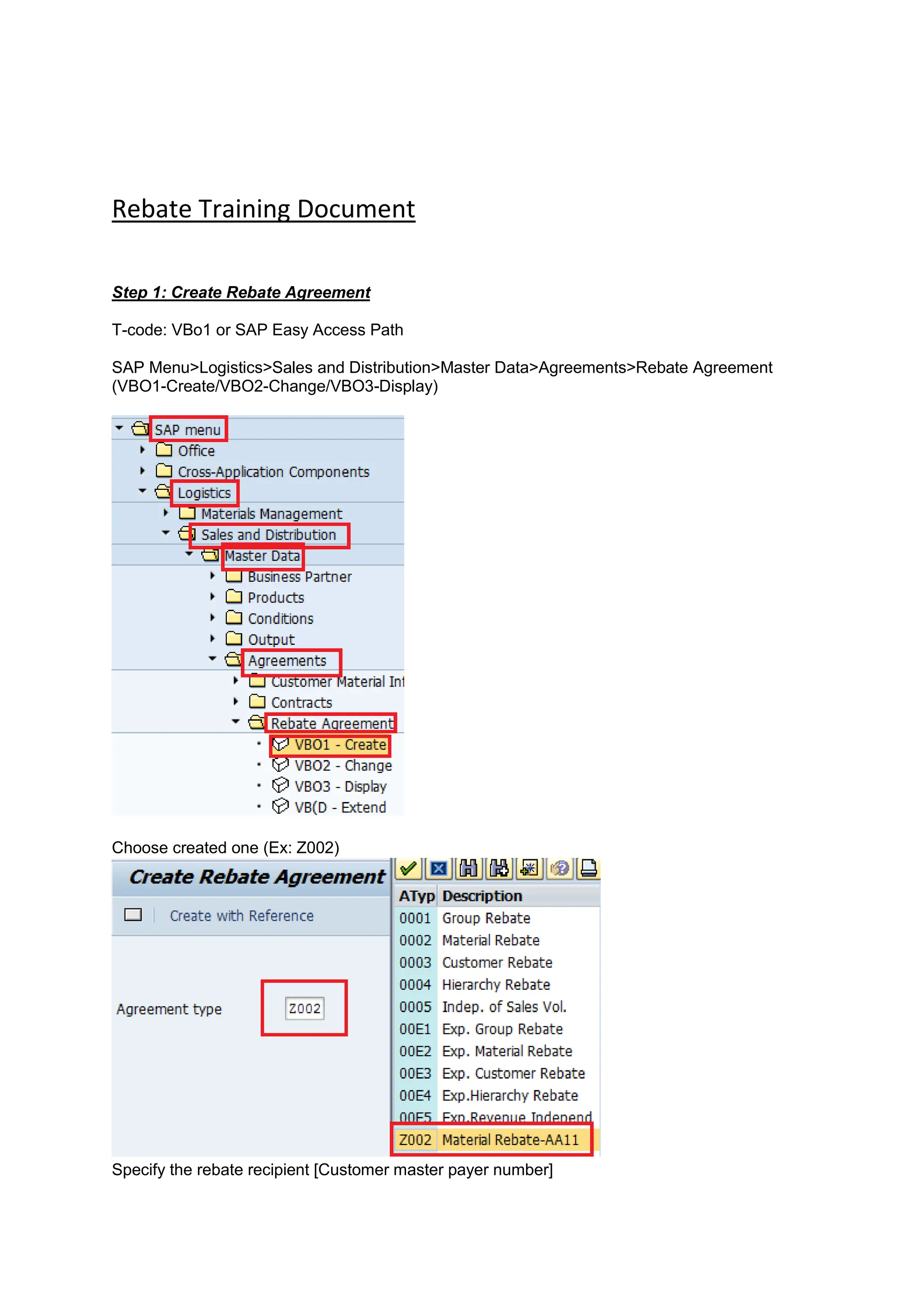 Rebate Training Document - Sample formate.docx