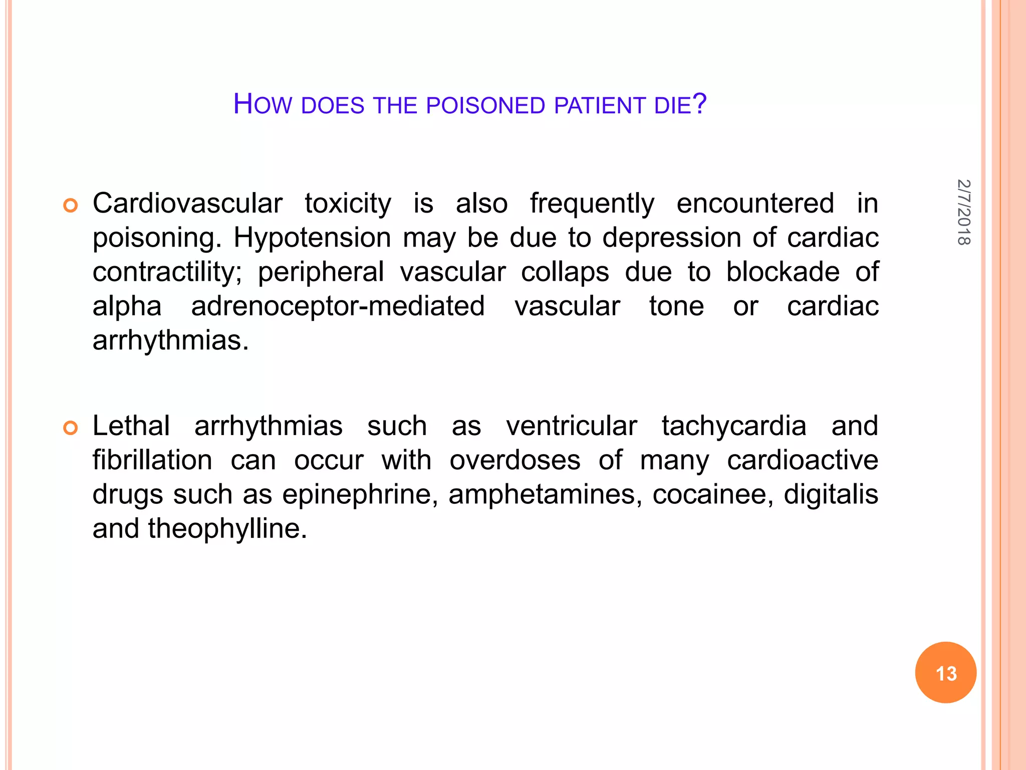 acute poisoning and management | PPTX