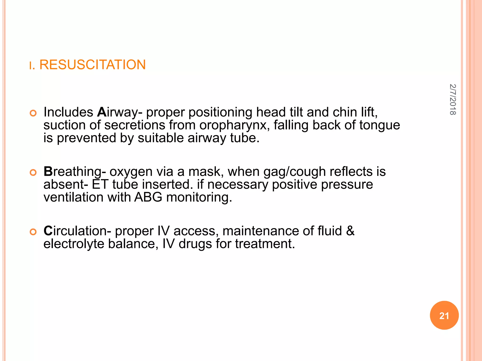 acute poisoning and management | PPTX