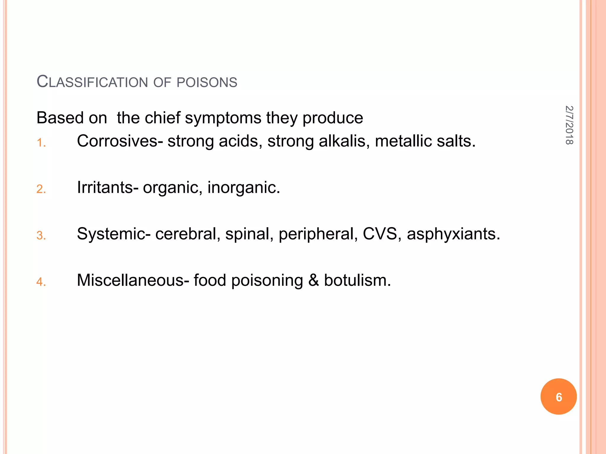 acute poisoning and management | PPTX