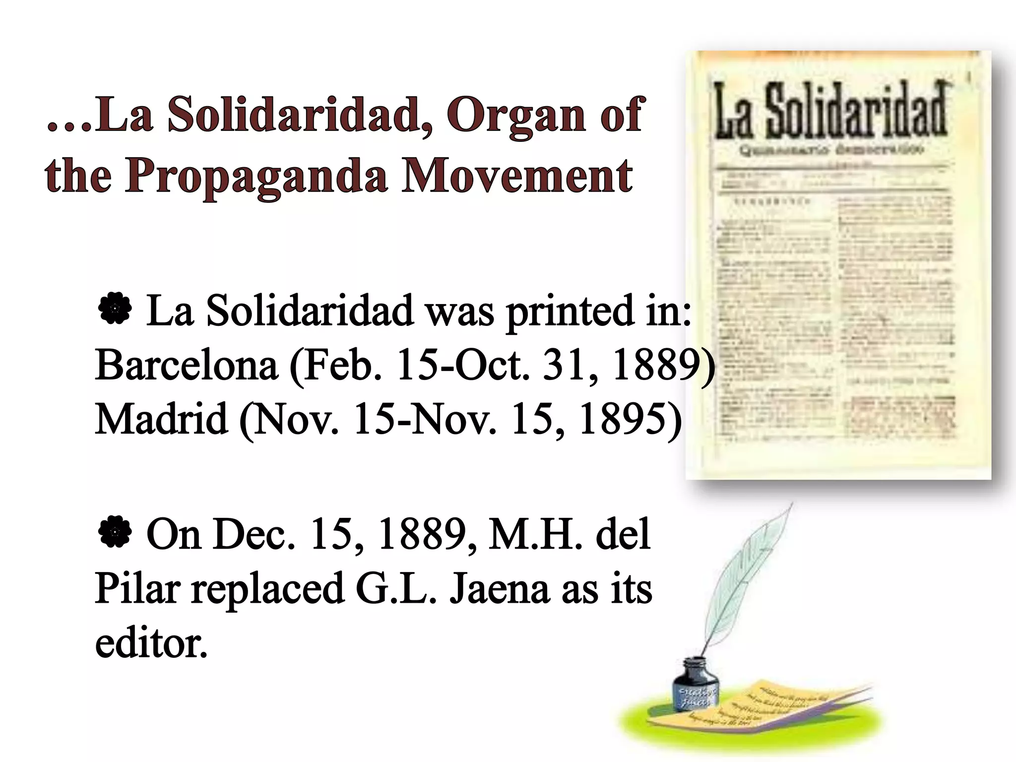 Propaganda Movement (in Philippine History) | PPTX