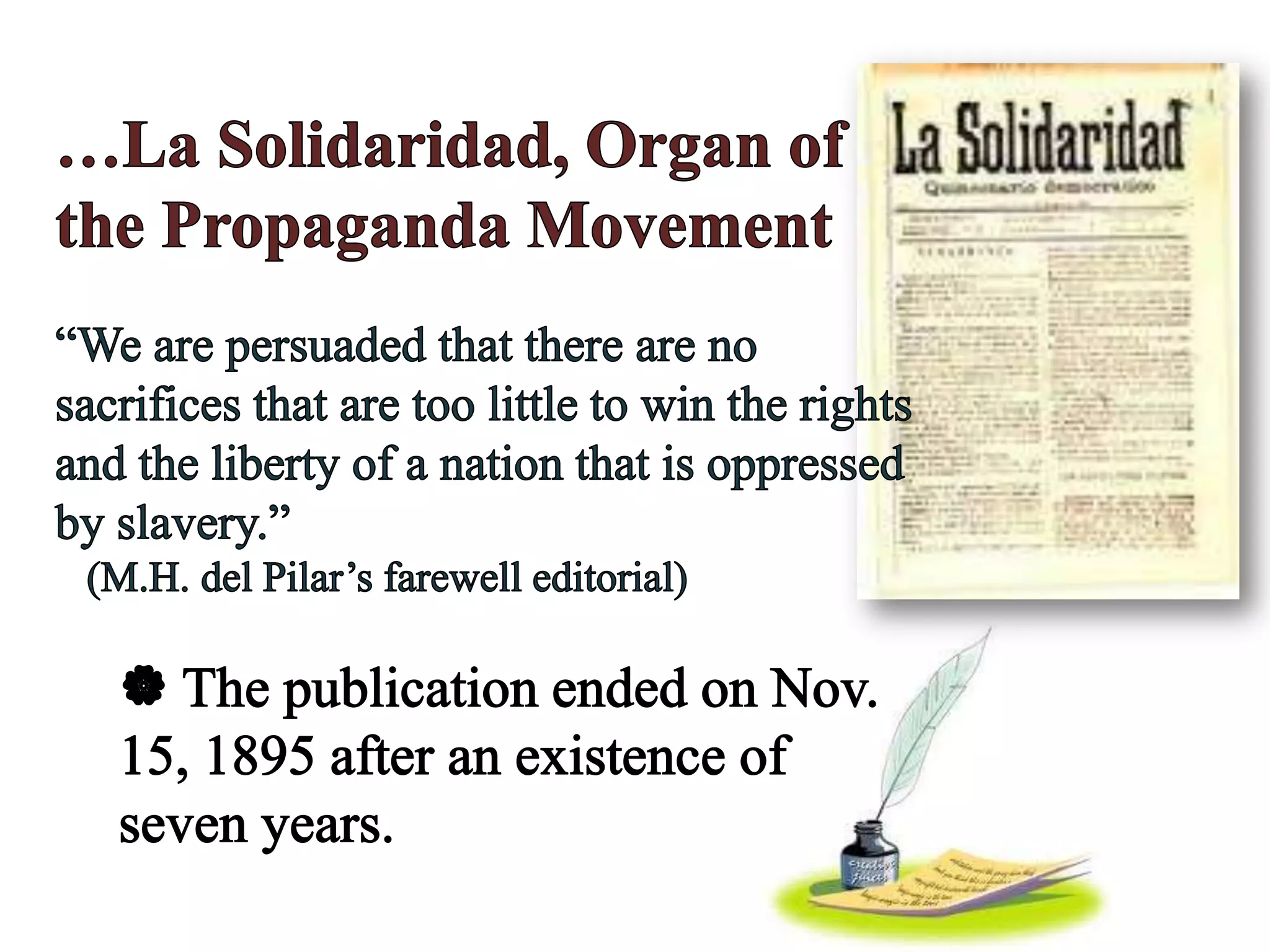 Propaganda Movement (in Philippine History) | PPTX