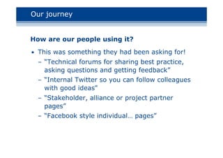 Implementing internal social media: A Yammer case study | PDF