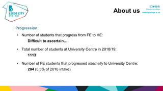 Student Transition from FE to HE | PDF