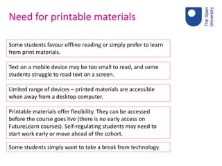 Universal design for learning: the importance of offline options for ...