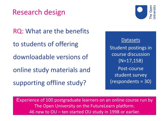 Universal design for learning: the importance of offline options for ...