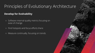 Princípios de Arquitetura Evolutiva | PPT