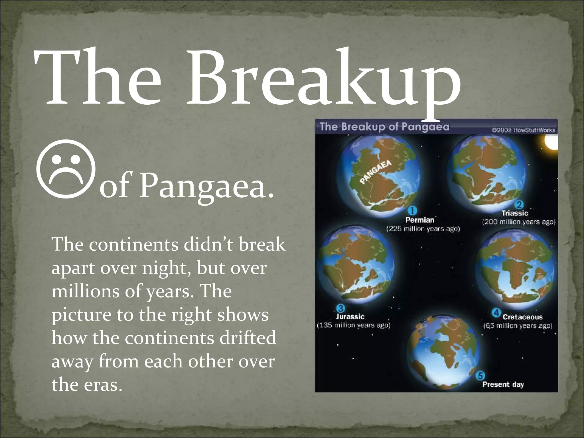 The Theory of Pangaea by :Rebecca | PPT
