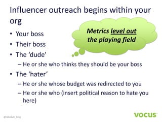 Hey Influencer: Try Influencing Your Boss! | PPT