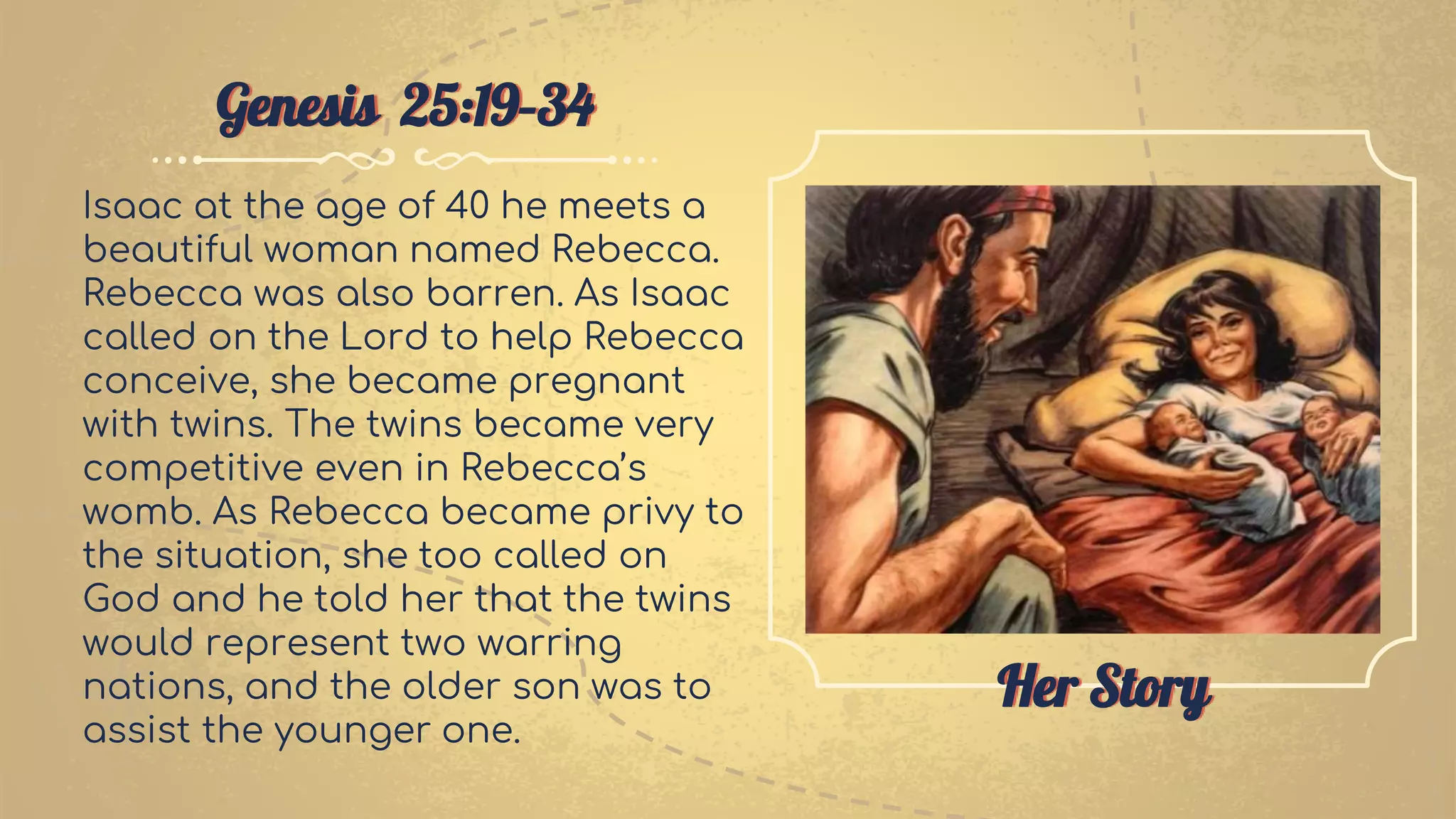 Rebekah women of the bible | PPTX