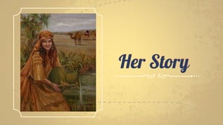 Rebekah women of the bible | PPTX