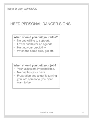 Rebels At Work: Overcoming Top Five Mistakes | PDF