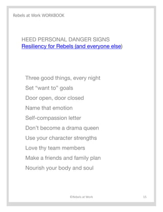 Rebels At Work: Overcoming Top Five Mistakes | PDF